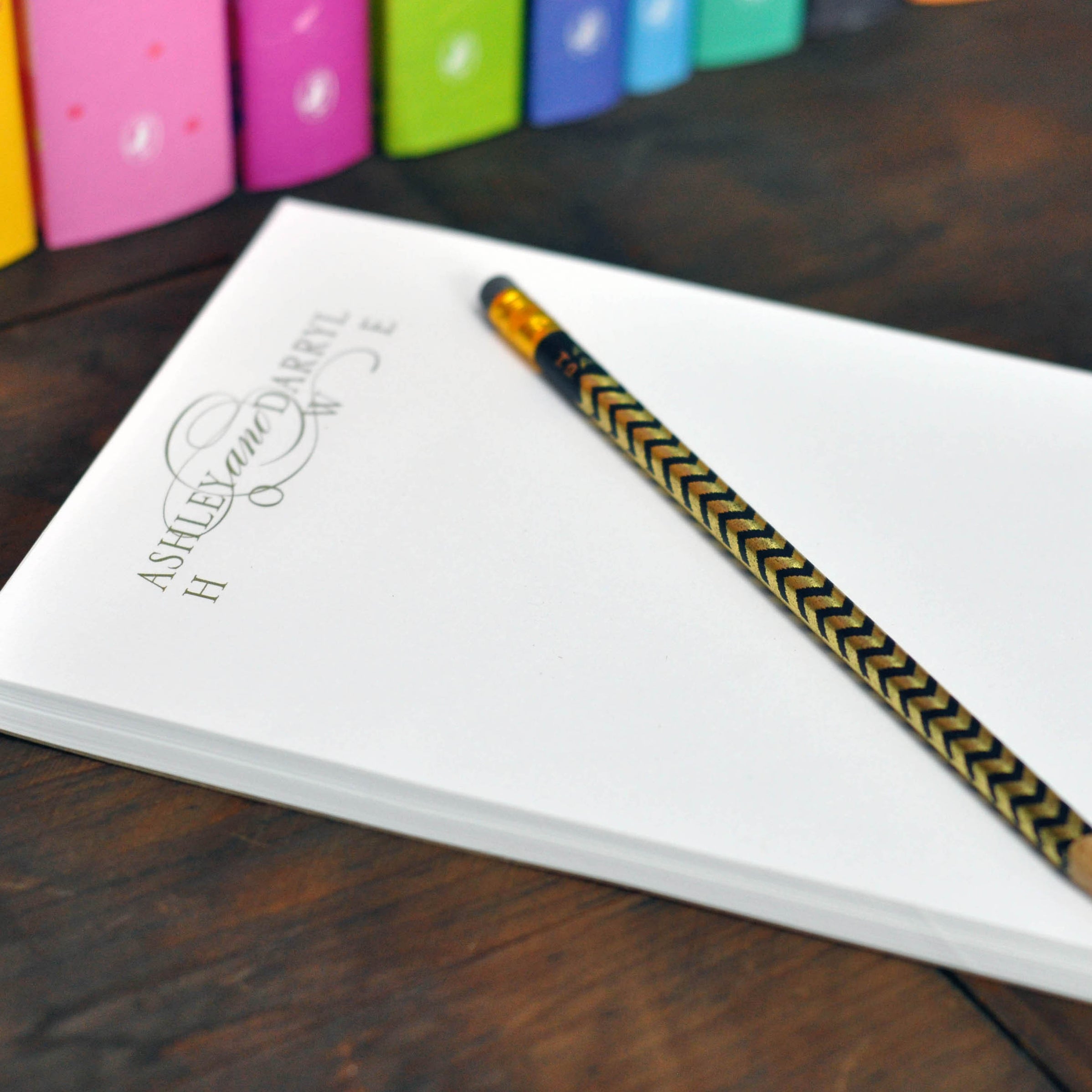 Personalized Large Executive Notepad – MADdesign