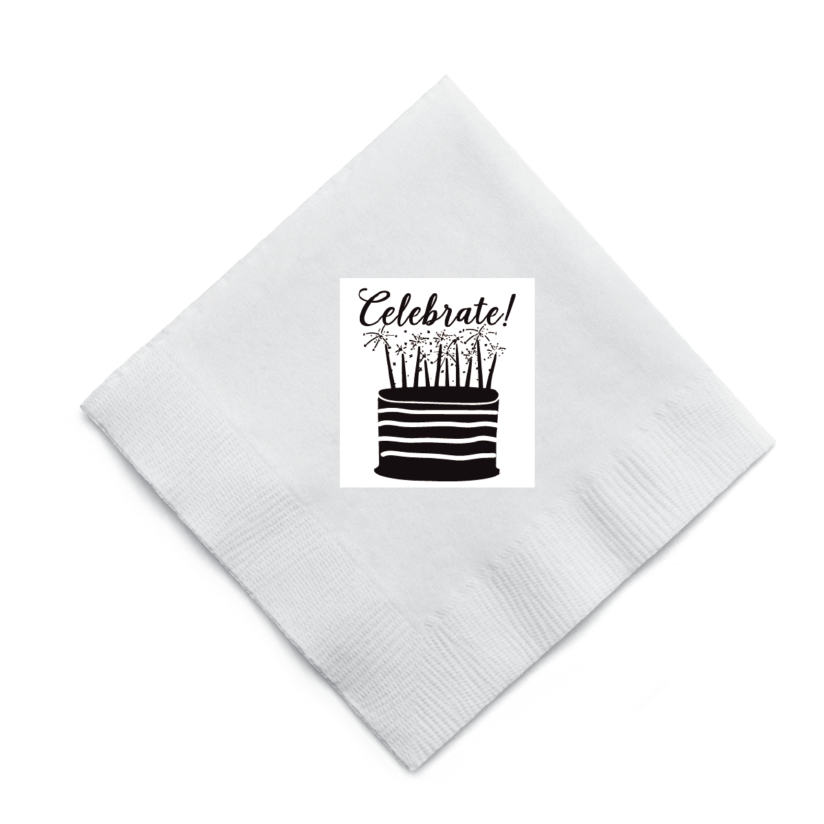 Celebrate Cake Cocktail Napkins – MADdesign
